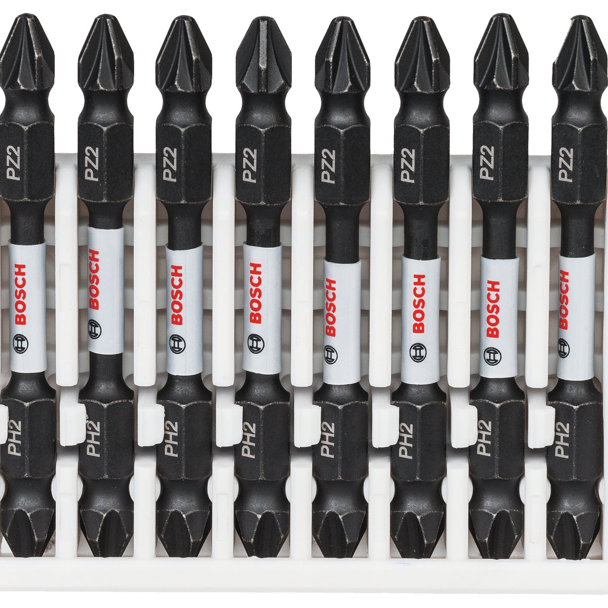 Bosch Professional Double Ended Bit Insert Pack - 65mm, 8x PH2-PZ2 - I ...